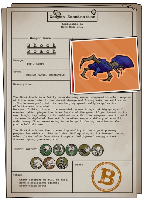 Page 9 Shock Roach Opposing Force Rhalflife