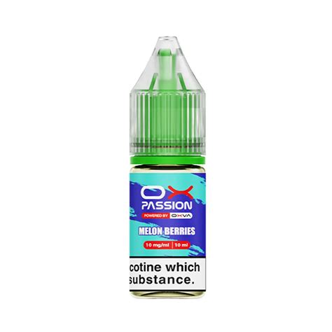 Melon Berries Ox Passion 10ml Nic Salt By Oxva