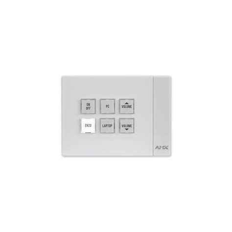 Massio 6 Button Keypad White Jpro