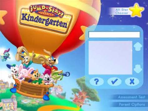 Jumpstart Advanced Kindergarten Bgm Sign In Screen Youtube