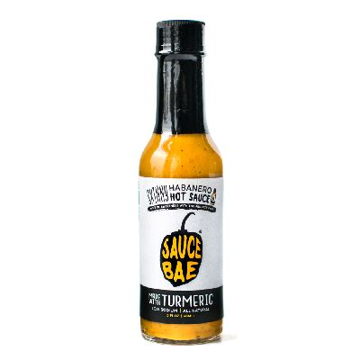 Sauce Bae Skinny Habanero Hot Sauce Heat On The Rocks