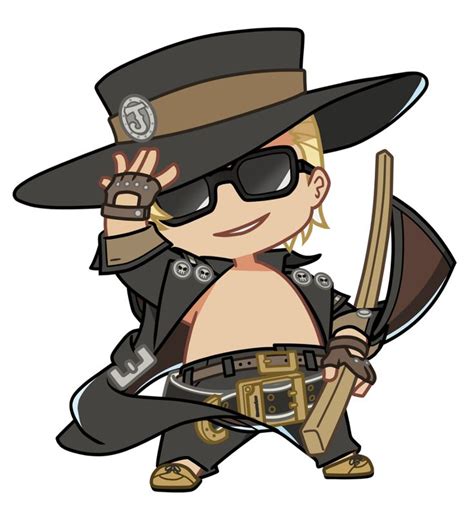 Chibi Johnny Art Guilty Gear Strive Art Gallery Guilty Gear Chibi Gear Art