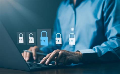 Premium Photo Cybersecurity And Data Protection Concept User Enter