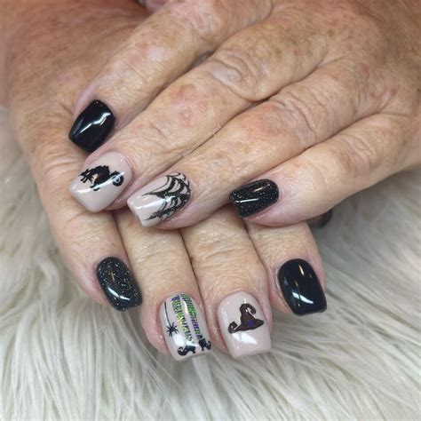 Witch Halloween Nails Nails Halloween Nails Cat Nails