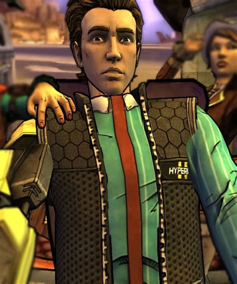 Rhys Borderlands Black Vest The Movie Fashion