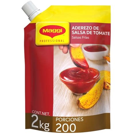 Maggi Aderezo Salsa De Tomate 2kg Nestlé Professional