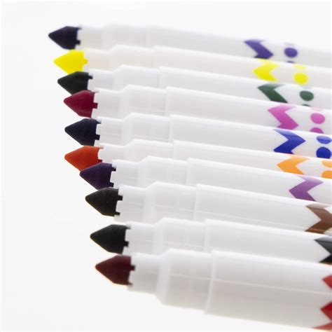 Bazic Marcadores Lavables De Línea Fina De 10 Colores Yaxa Guatemala