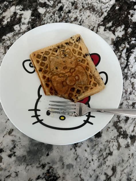 Hello Kitty Waffles For A Fun Breakfast