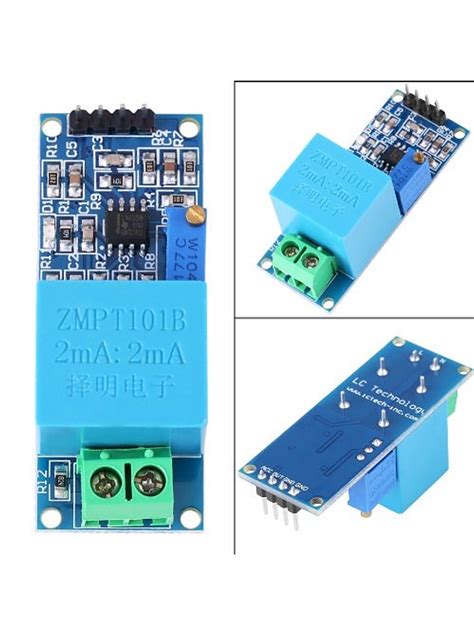 Sensor Transformador De Voltaje Ac Zmpt101b
