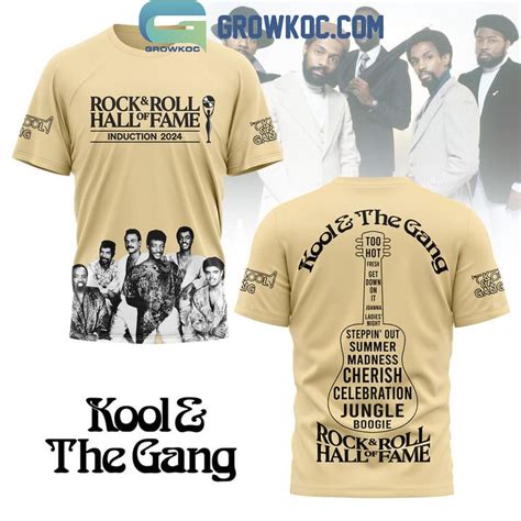 Kool And The Gang Rock And Roll Hall Of Fame Introduction 2024 Hoodie T