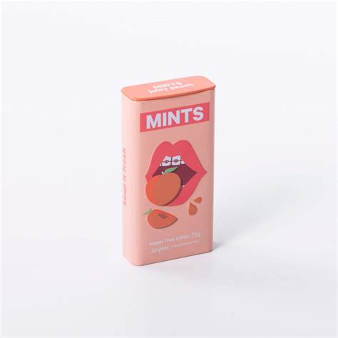 Small Tall Mint Tin For Sugar Free Mints China Tin Box Manufacturer
