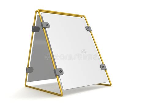 Empty Poster Stock Illustration Illustration Of Isolated 3555998