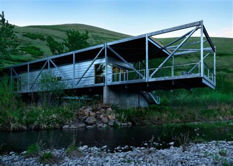 Paul Hirzel Projects Home Above River To Evade Flooding