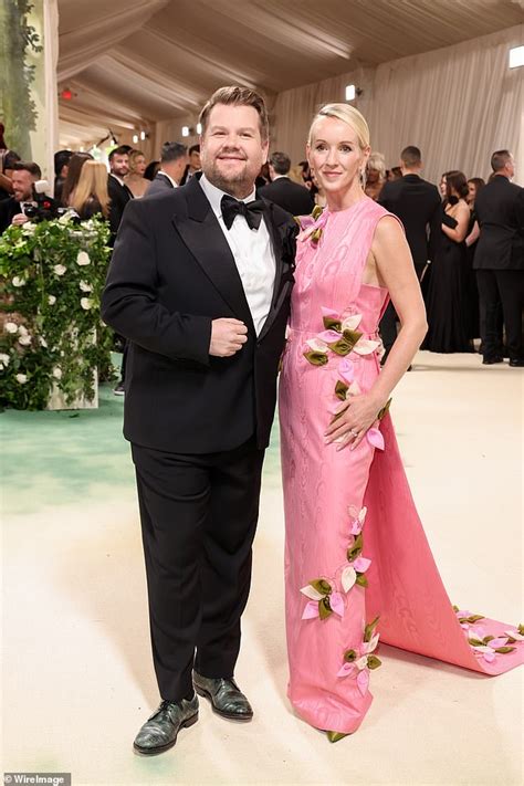 Smithy Goes To The Met Gala James Corden And His Wife Julia Carey Hit