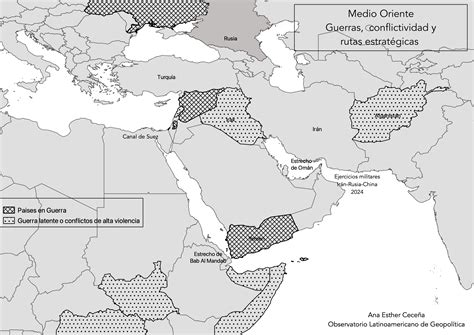Rutas Estratégicas Y Guerras En El Medio Oriente Observatorio