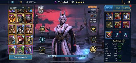 Yumeko R Raidshadowlegends