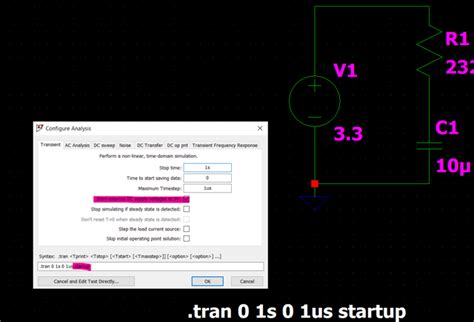 Rc Simulation Qanda Ltspice Engineerzone