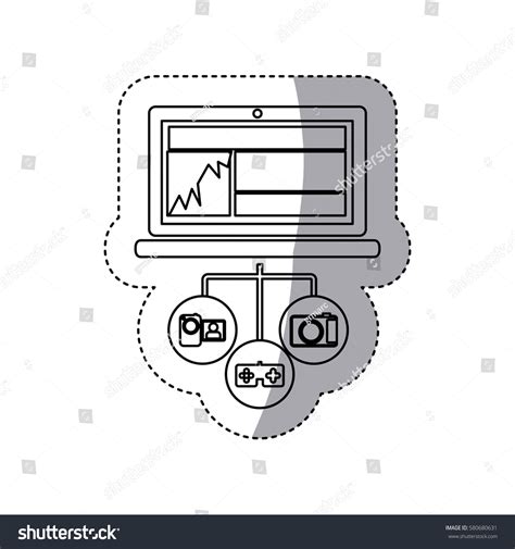 Computer Database Server Icon Stock Vector Stock Vector Royalty Free