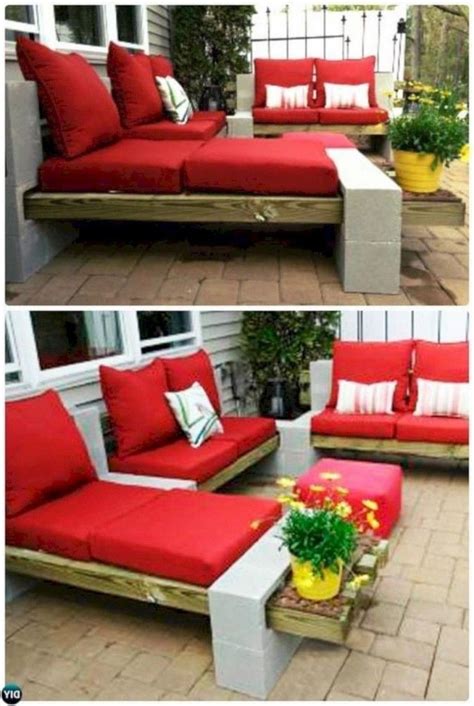 Diy Outdoor Furniture Cinder Blocks At Matilda Neil Blog