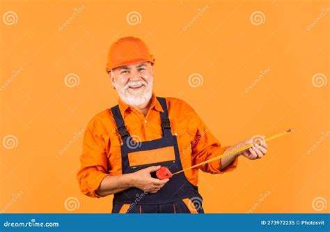 Engineer Size Measuring Construction Man Repair And Home Renovation