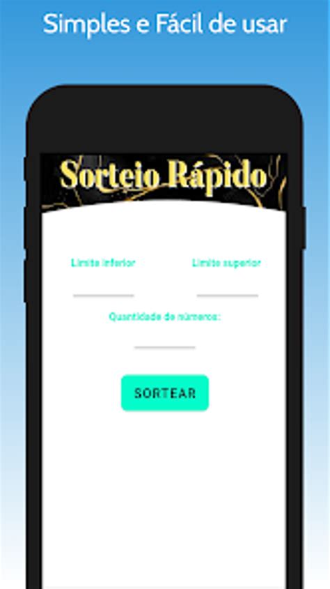 Sorteio Rápido Números For Android Download