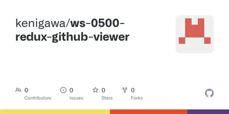 Github Kenigawaws 0500 Redux Github Viewer