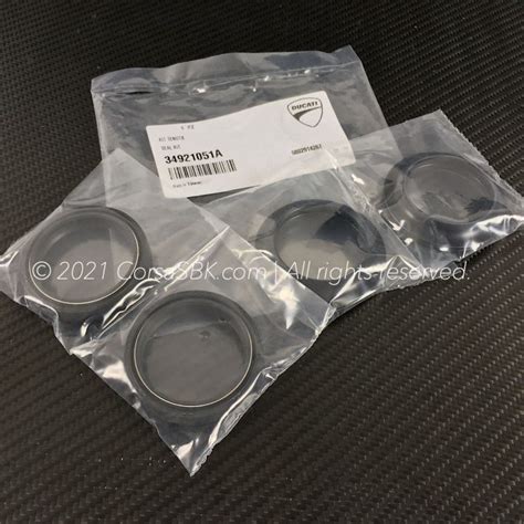 Ducati Oe Front Fork Leg Seal Kit Monster 696 796 797 821 1200 Hyper