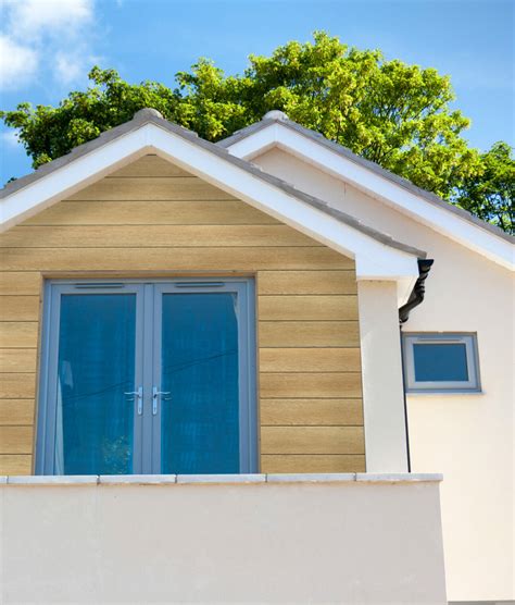 Millboard Golden Oak Cladding Nigel Belcher Stone Paving