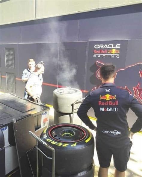 Maxs Tires Off The Car Still Smoking Rmaxverstappen33