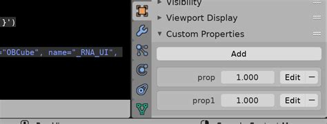 Python Get All Custom Properties Of An Object Blender Stack Exchange