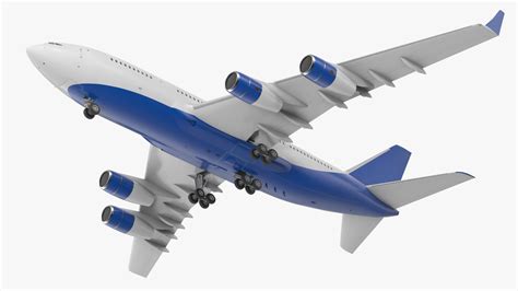 Long Range Plane Simple Interior Rigged 3d Model 99 Max Free3d