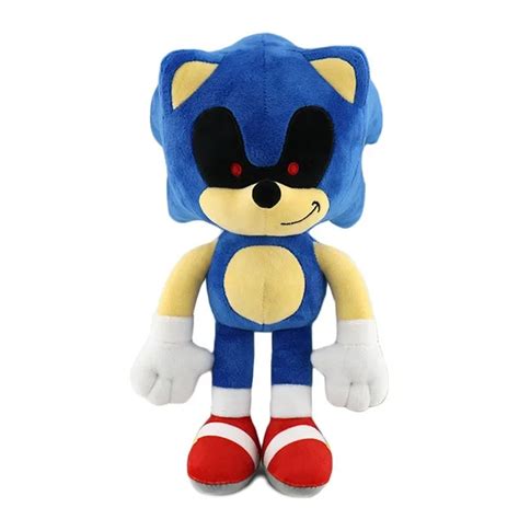 30cm Super Sonic Plush Toy The Hedgehog Amy Rose Knuckles Tails Cute