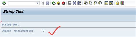 String Operation Search Sapcodes