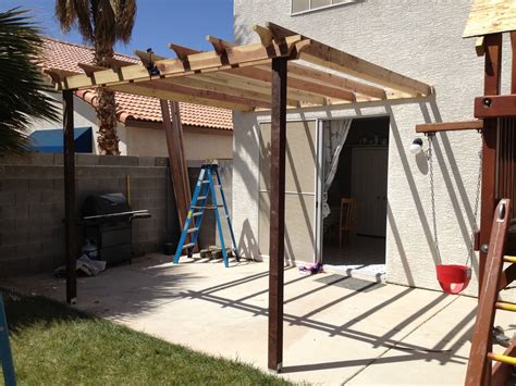 Pergola Attached Directly To The House Ana White