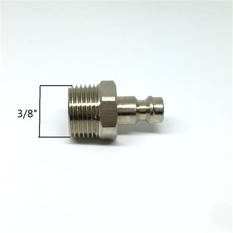 1pcs Pure Copper Mini External Thread Pneumatic Qu Grandado