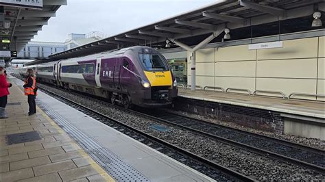 Class 222 Departing From Derby 222009 Youtube