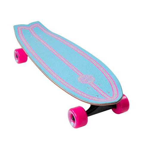 Santa Cruz Prismatic Dot Shark 28 Cruiser Longboard Longboards Usa