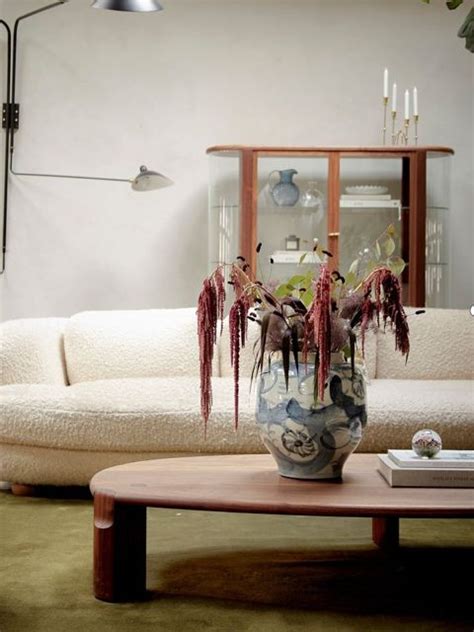 Dried Flowers On Coffee Table How To Style A Vase On A Coffee Table