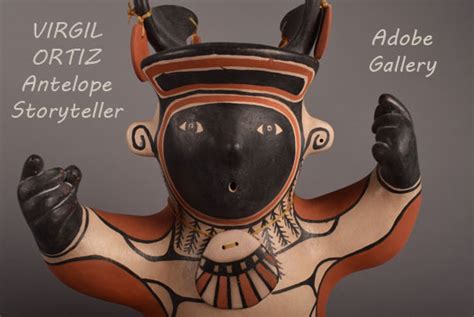 Cochiti Pueblo Pottery Storyteller Figurine Virgil Ortiz C4401 20