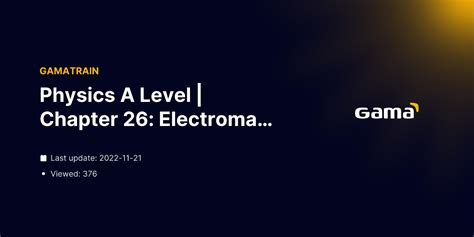 Physics A Level Chapter 26 Electromagnetic Induction 262 Explaining