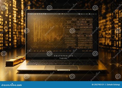Digital Binary Data Wallpaper Ai Generated Stock Illustration Illustration Of Machine Screen
