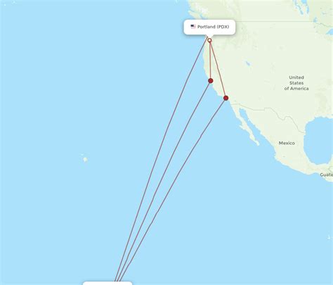 Flights From Papeete To Portland Ppt To Pdx Airlines And Best Routes