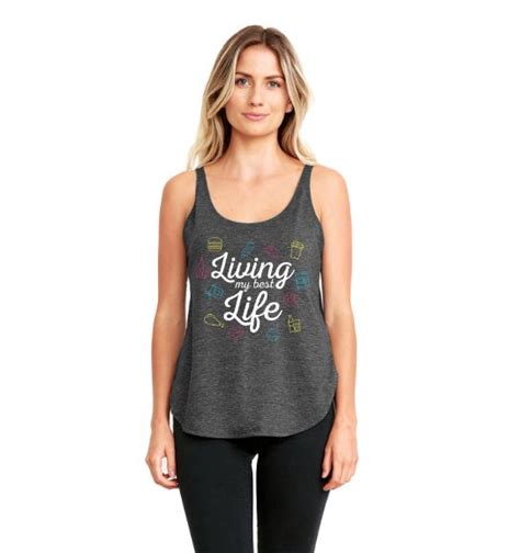 Living My Best Life Tank Apparel Design Apparel Custom Tshirts