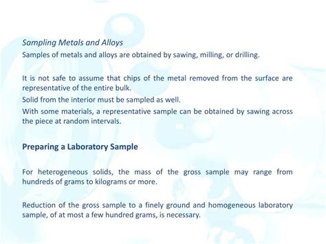 Ppt Chapter 8 Sampling Standardization And Calibration Powerpoint Presentation Id 6153498