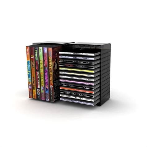 Best Buy Atlantic 26 Cd12 Dvd Disc Storage Module Black 22335730