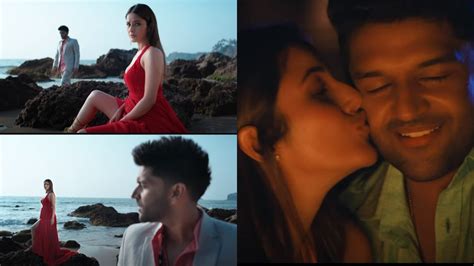 Moon Rise Video Shehnaaz Gill Gives Guru Randhawa A Kiss Fans Call