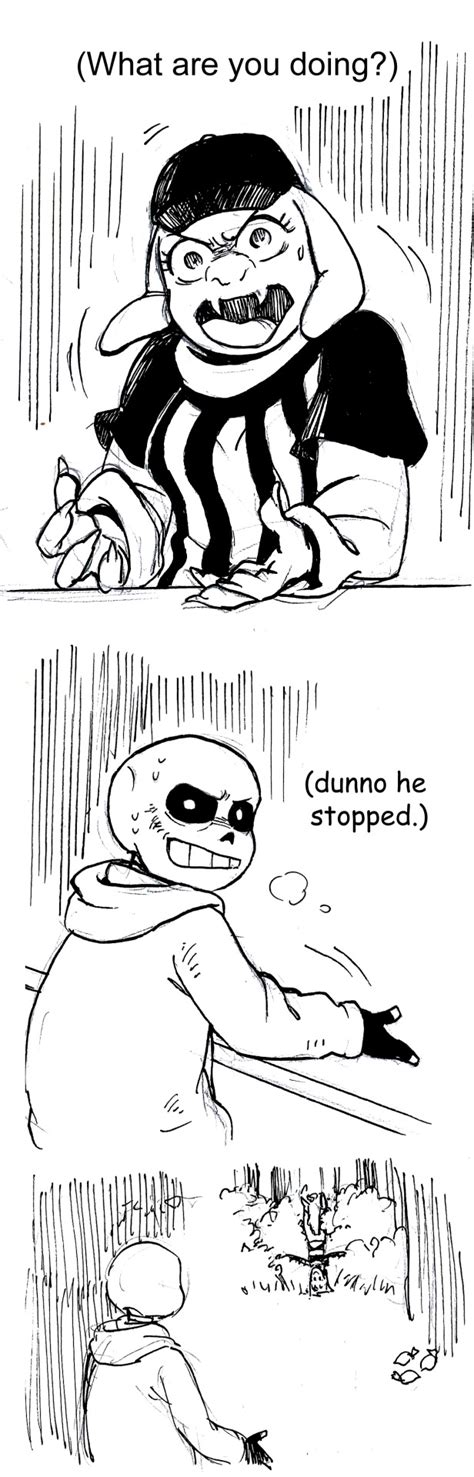 Undertale Fan Comic Stand In 74 First Page Pre Tumbex