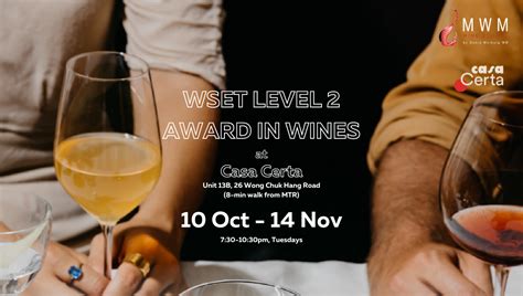 Wset Level 2 Award In Wine Weeknights Meiburg Wine Media
