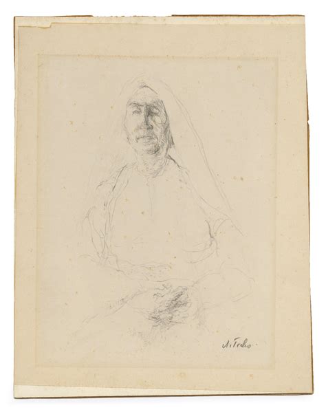 Anna Ticho 1894 1980 Three Pencil Drawings Kedem Auction House Ltd