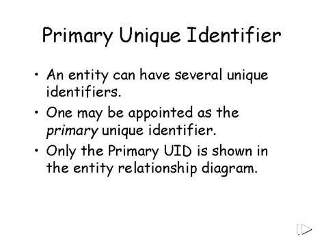 Advanced Entity Relationship Concepts Advanced Concepts Uids Intersection